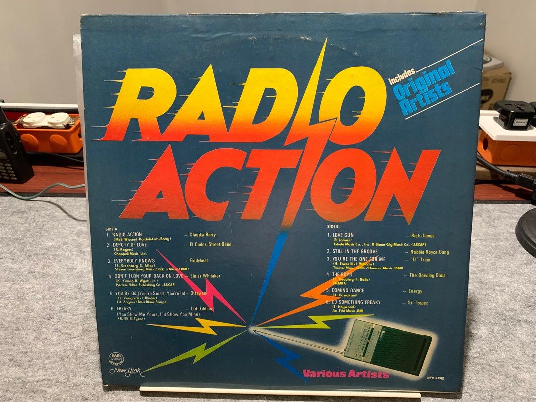 Radio Action Album - Various Artist Original Artist Philippine Pressing ...