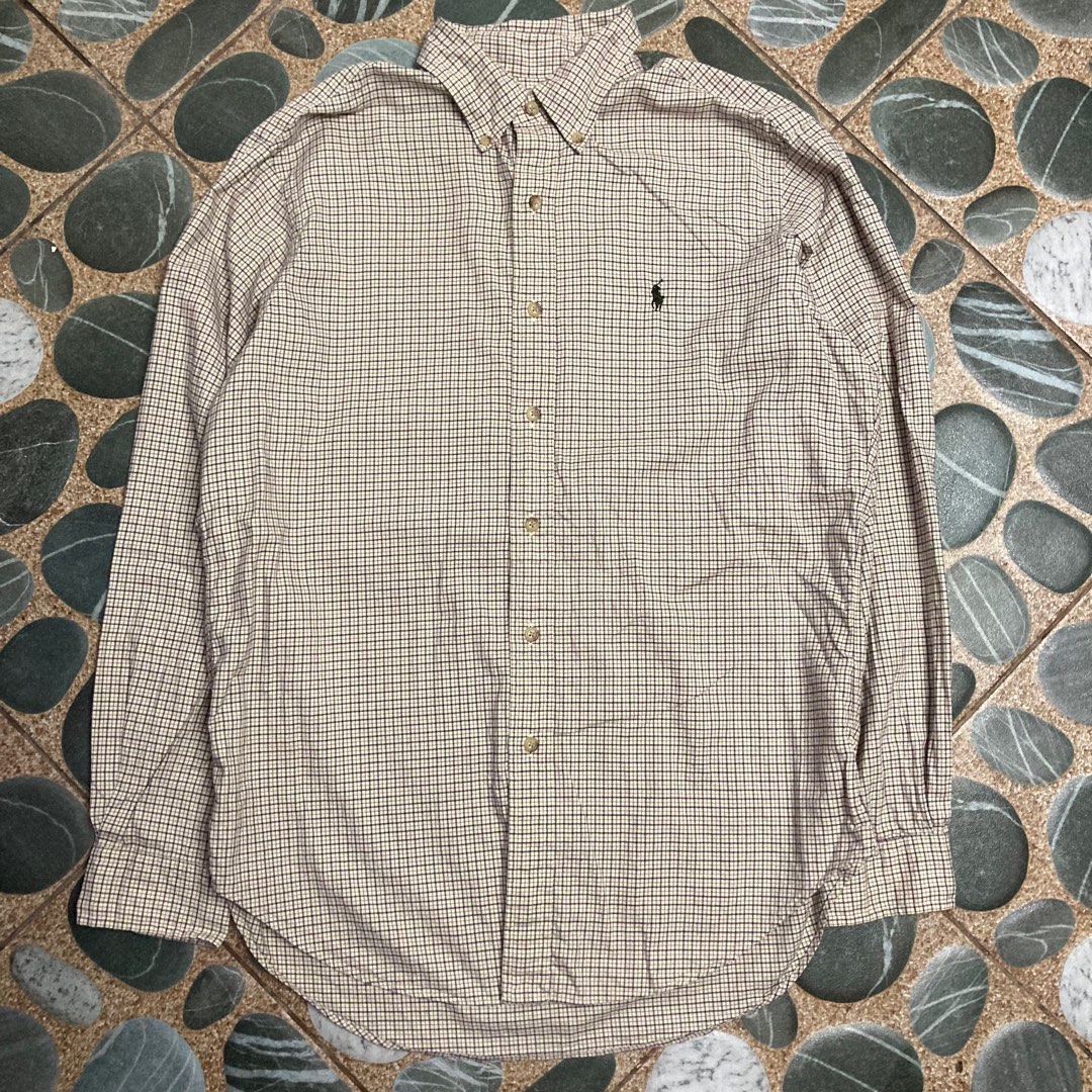 Ralph Lauren Button Polo, Men's Fashion, Tops & Sets, Tshirts & Polo ...