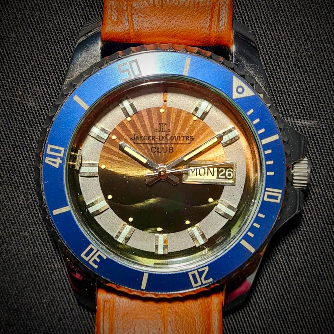 Rare Rose Gold Dial Jaeger LeCoultre - Automatic - Swiss Made, Luxury ...