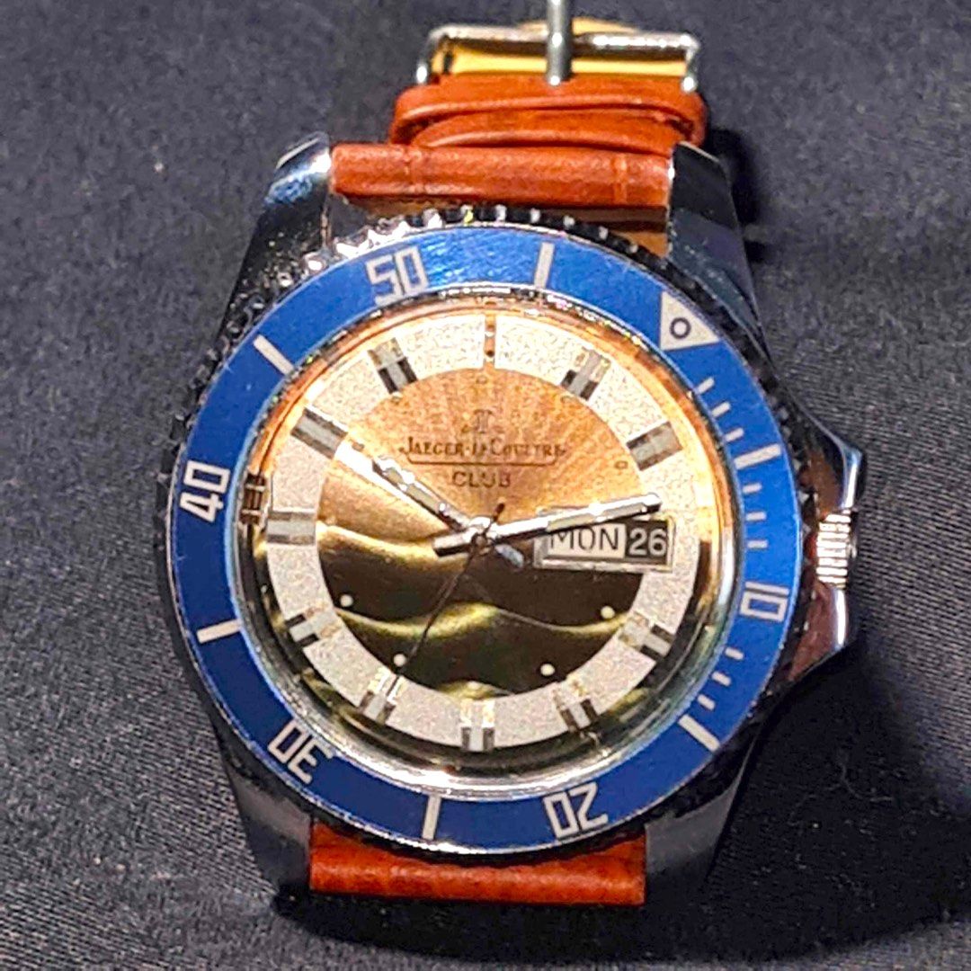 Rare Rose Gold Dial Jaeger LeCoultre - Automatic - Swiss Made, Luxury ...