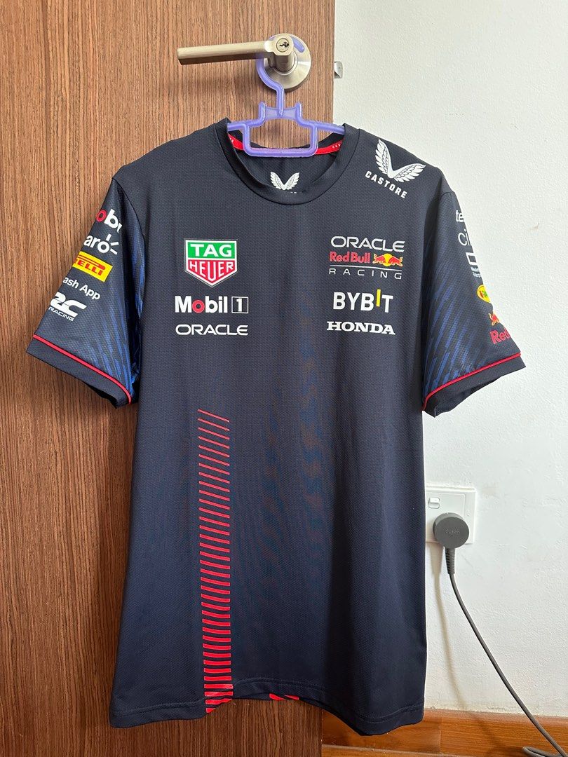 Oracle Red Bull Racing 2023 F1 Team Shirt, Men's Fashion, Tops & Sets ...