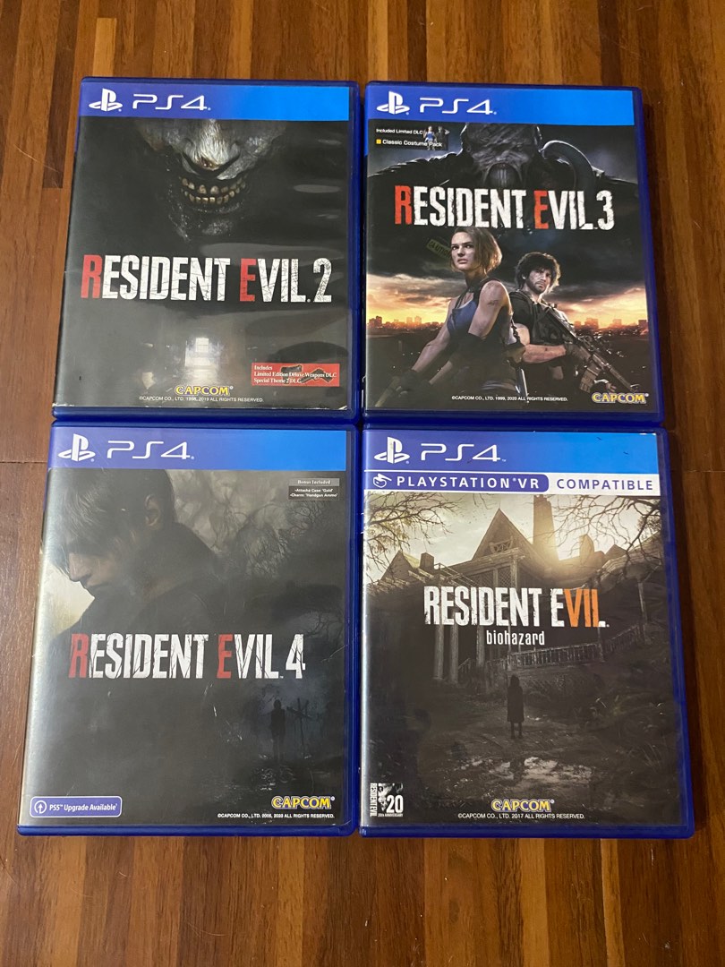 Resident Evil, Video Gaming, Video Games, PlayStation on Carousell