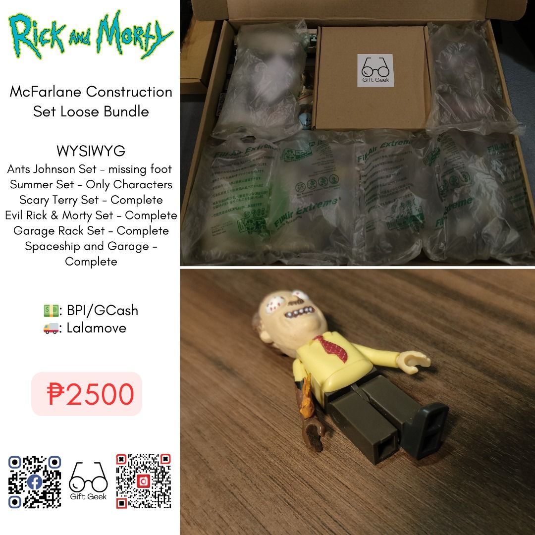 Rick and Morty Construction Set Loose Bundle, Hobbies & Toys, Toys ...