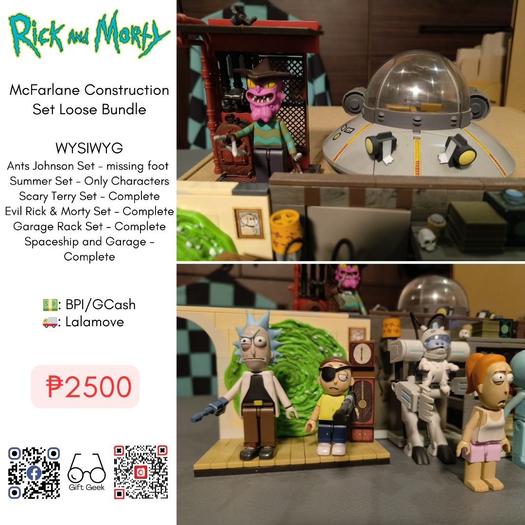 Rick and Morty Construction Set Loose Bundle, Hobbies & Toys, Toys ...