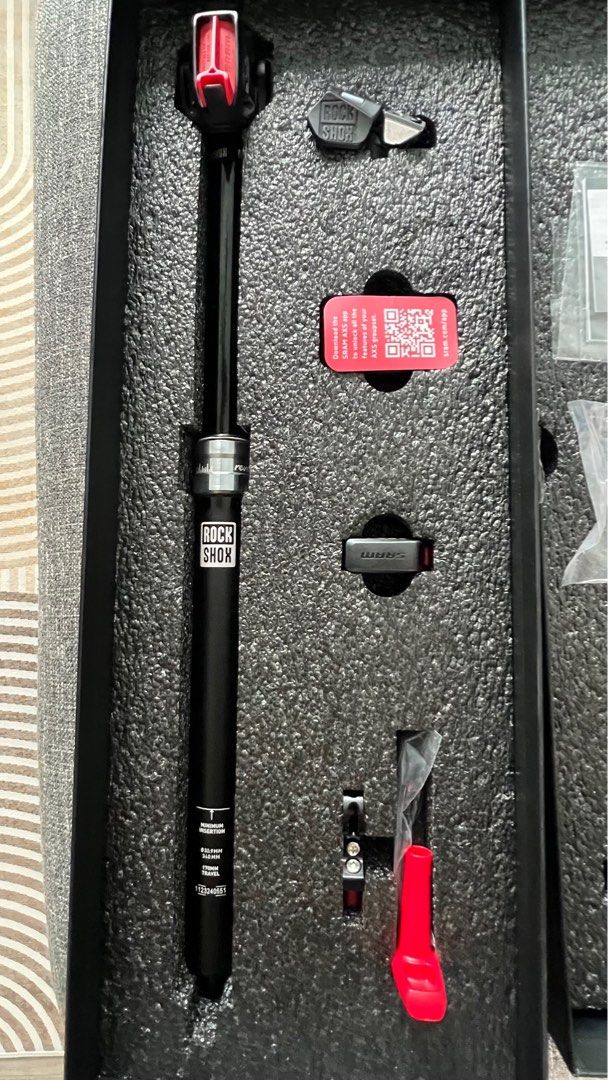 ROCKSHOX REVERB AXS DROPPER POST, Sports Equipment, Bicycles & Parts ...