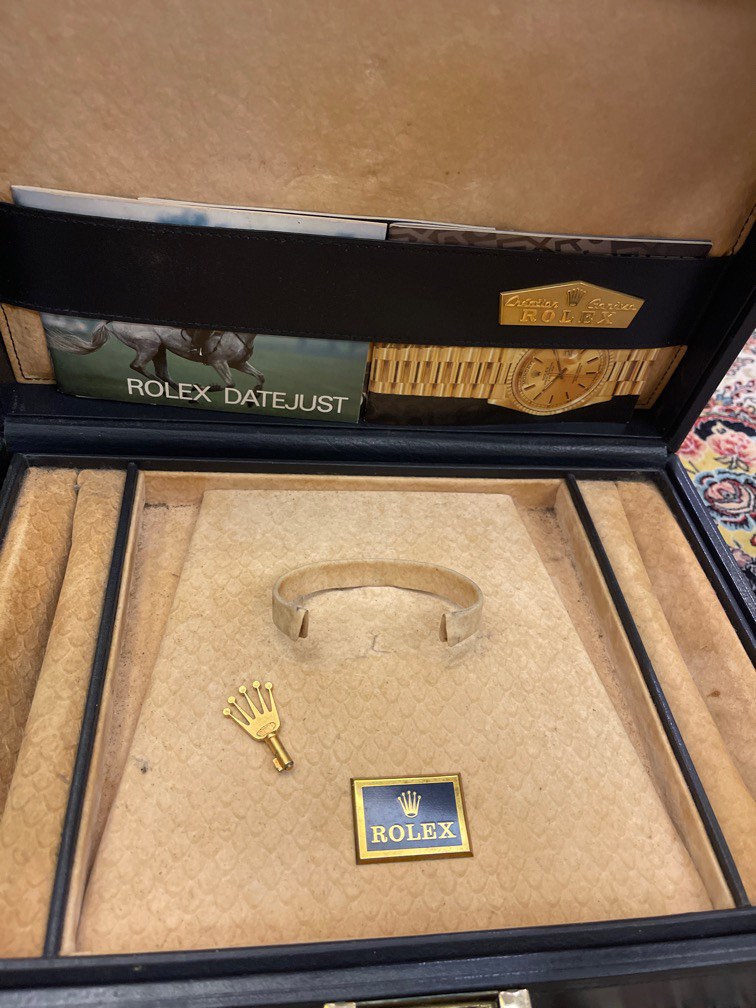 Rolex President Box, Men's Fashion, Watches & Accessories, Watches on ...