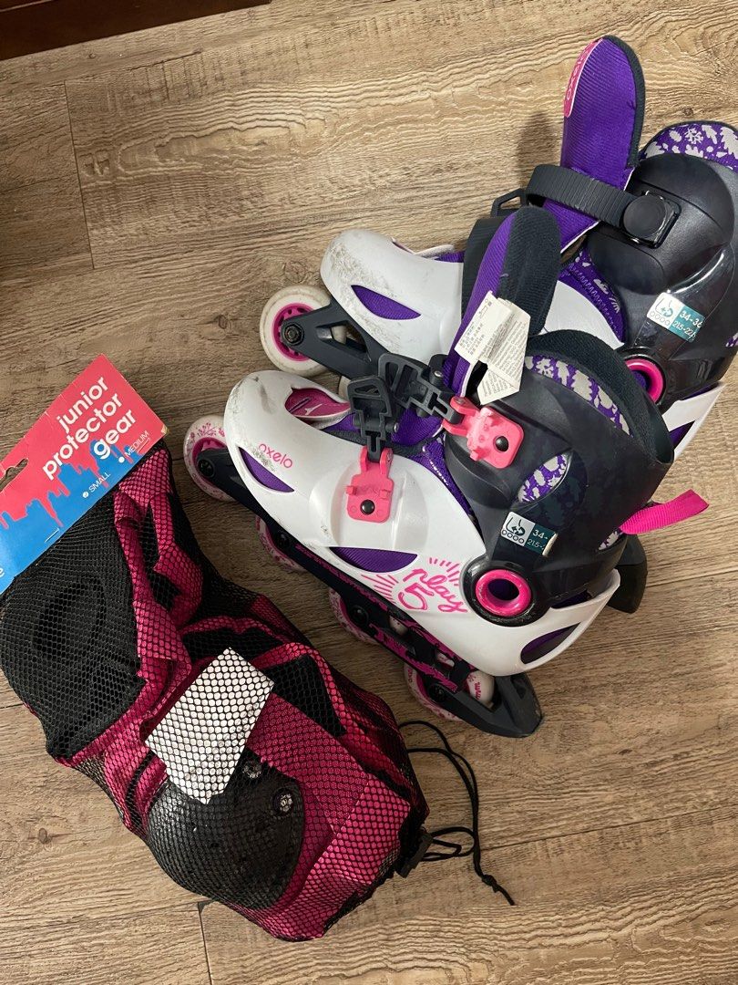 Rollerblades with free Safety Gears, Sports Equipment, Sports & Games ...
