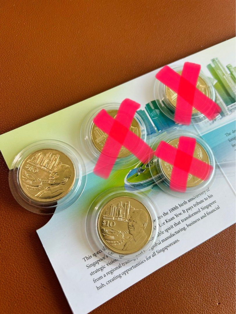 S$10 LKY Commemorative Coin - only 2 left, Hobbies & Toys, Memorabilia ...