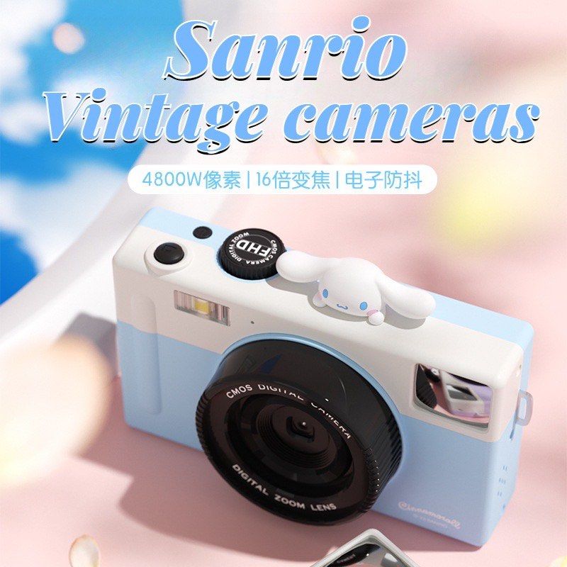 Sanrio Characters Kuromi Cinnamoroll Hello Kitty digital camera ...