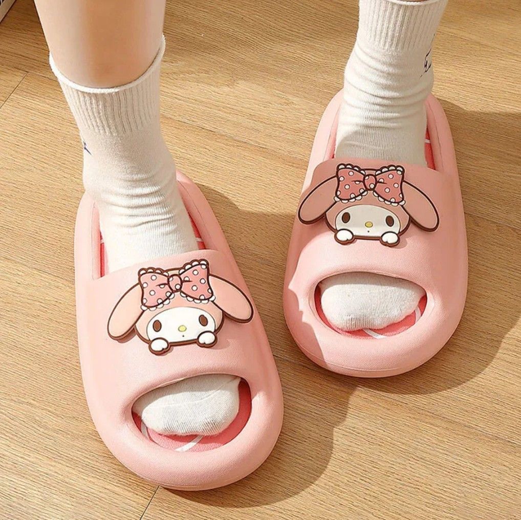 Sanrio Slides, Women's Fashion, Footwear, Slippers and slides on Carousell