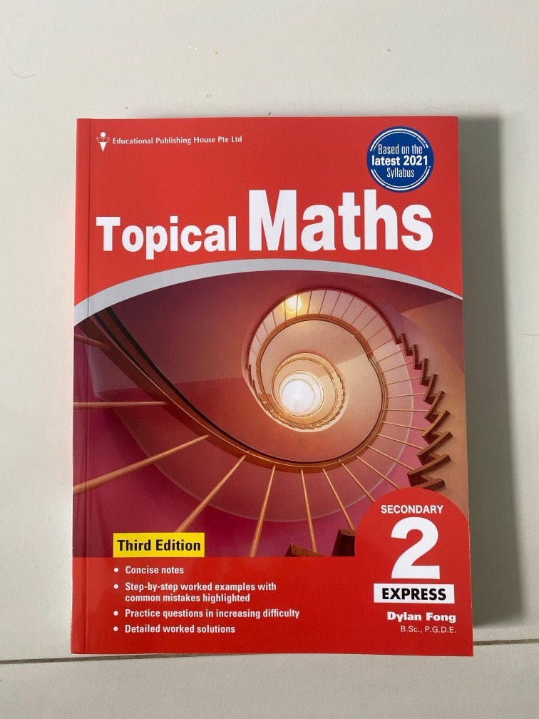 Sec 2 express topical math assessment book, Hobbies & Toys, Books ...