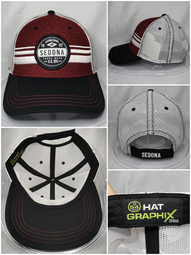 SEDONA TRUCKER VELCRO - LEGIT HAT GRAPHIX, Men's Fashion, Watches ...