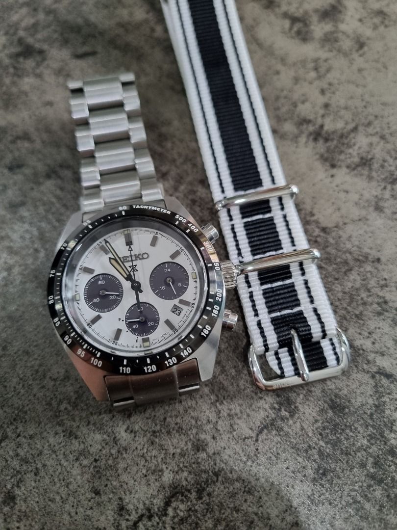 Seiko Prospex Speedtimer Panda SSC813 (39mm), Men's Fashion, Watches ...