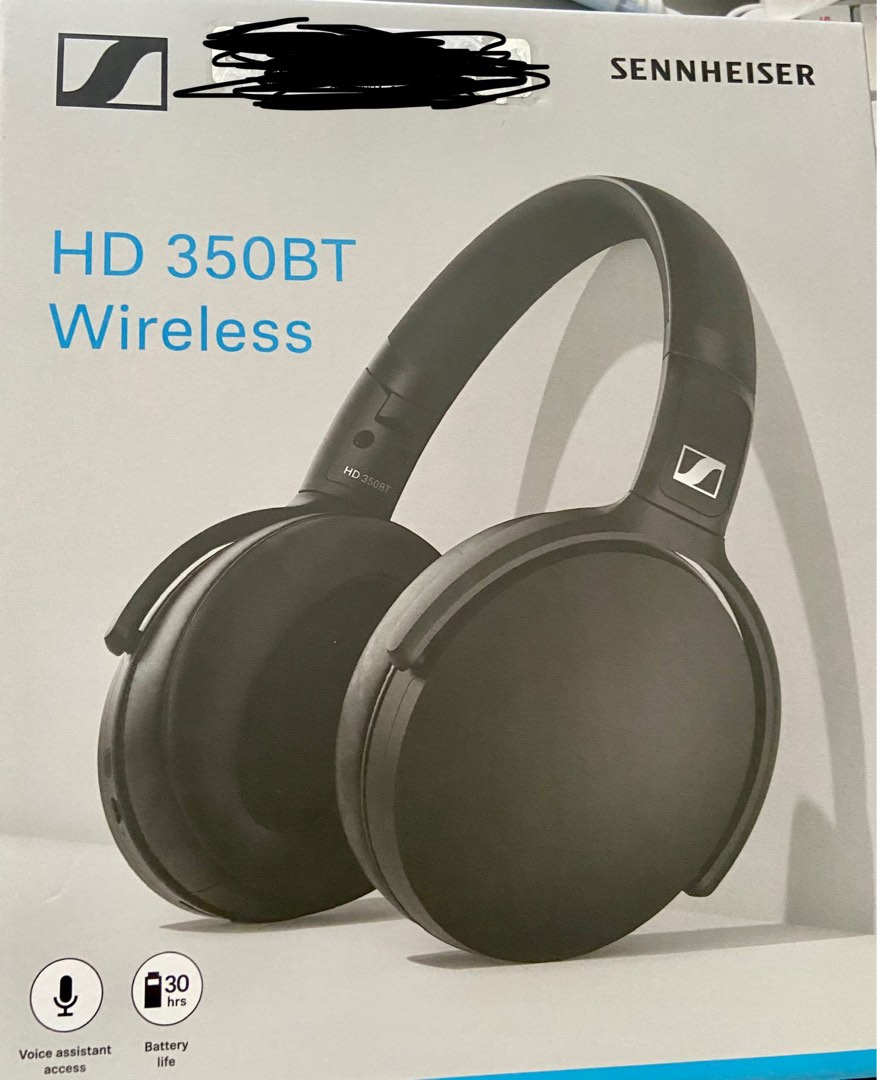 Sennheiser HD 350BT Wireless, Audio, Headphones & Headsets on Carousell