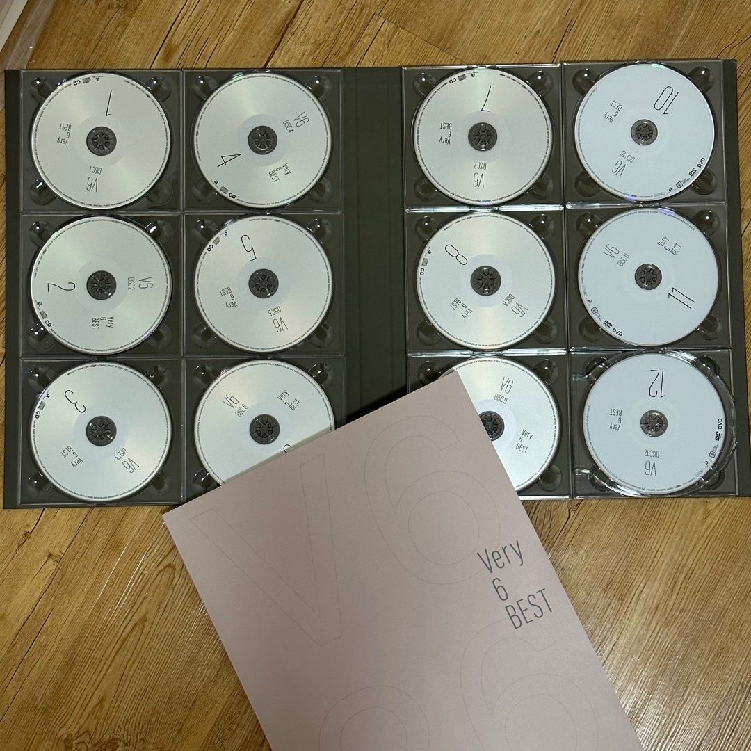 [SET] V6 Album, DVDs and Totebag, Hobbies & Toys, Memorabilia & Collectibles, J-pop on Carousell