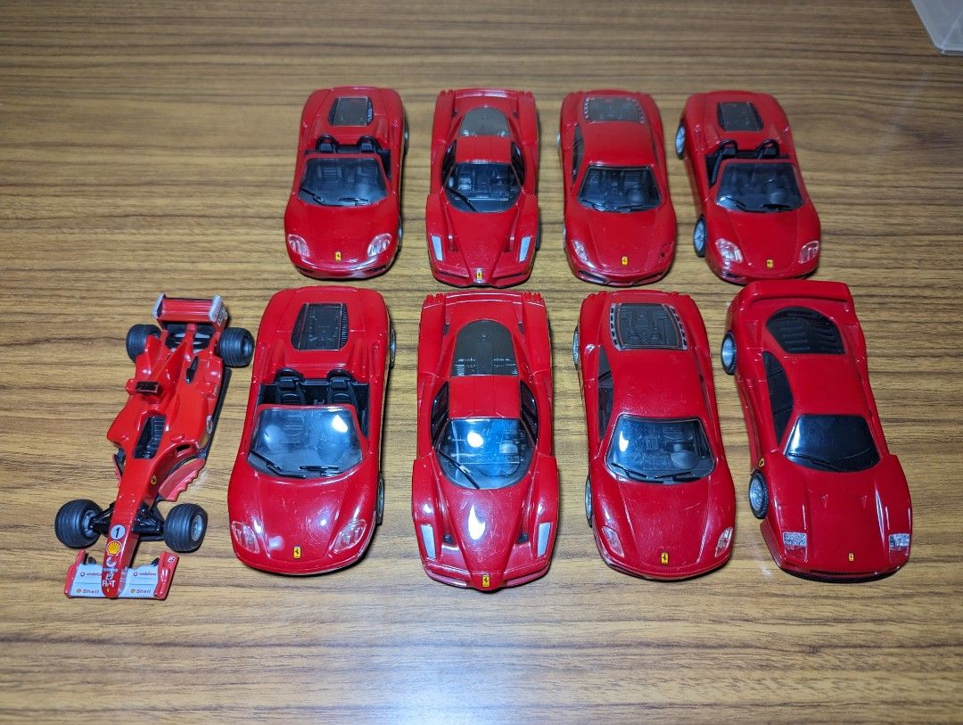 Shell Ferrari cars 1:38 scale, Hobbies & Toys, Toys & Games on Carousell