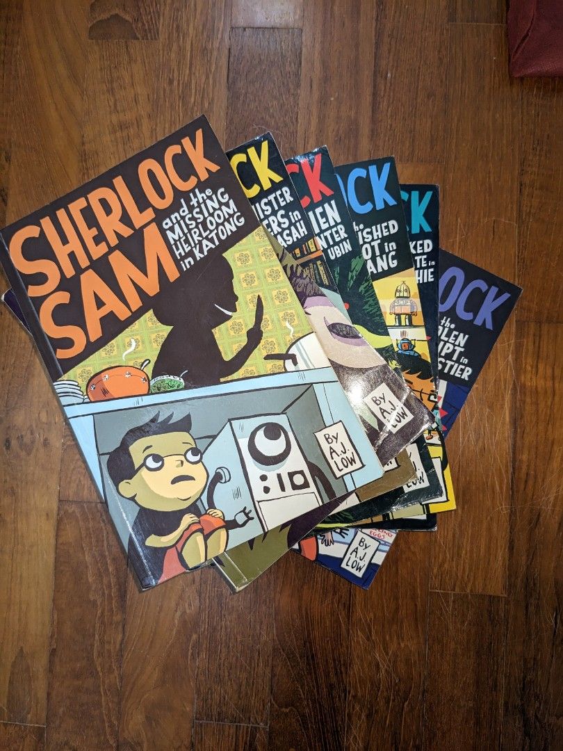 Sherlock Sam Series by A.J. Low | Books 1 - 13, Hobbies & Toys, Books ...
