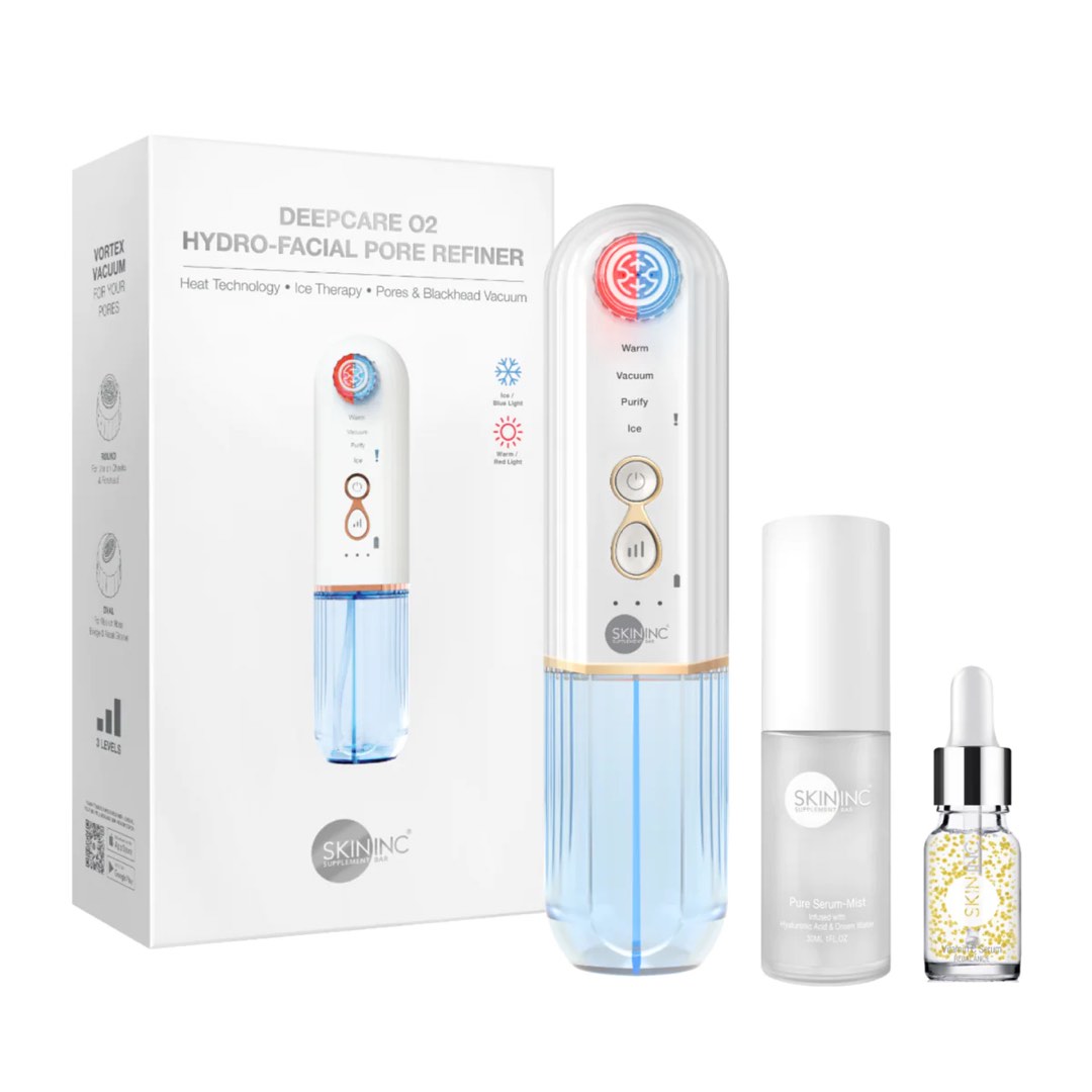 Skin Inc Deepcare O2 Hydro Facial Treatment with Onsen Water Set ...