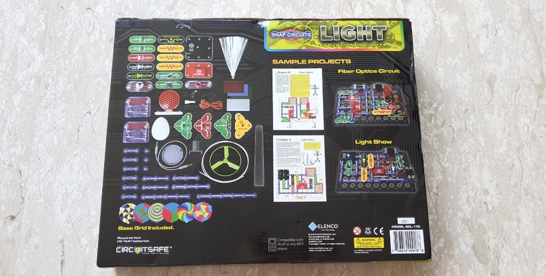 Snap circuit @ Light (Elenco), Hobbies & Toys, Toys & Games on Carousell