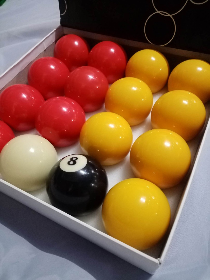 SNOOKER TAIWAN BALL SET, Sports Equipment, Other Sports Equipment and ...