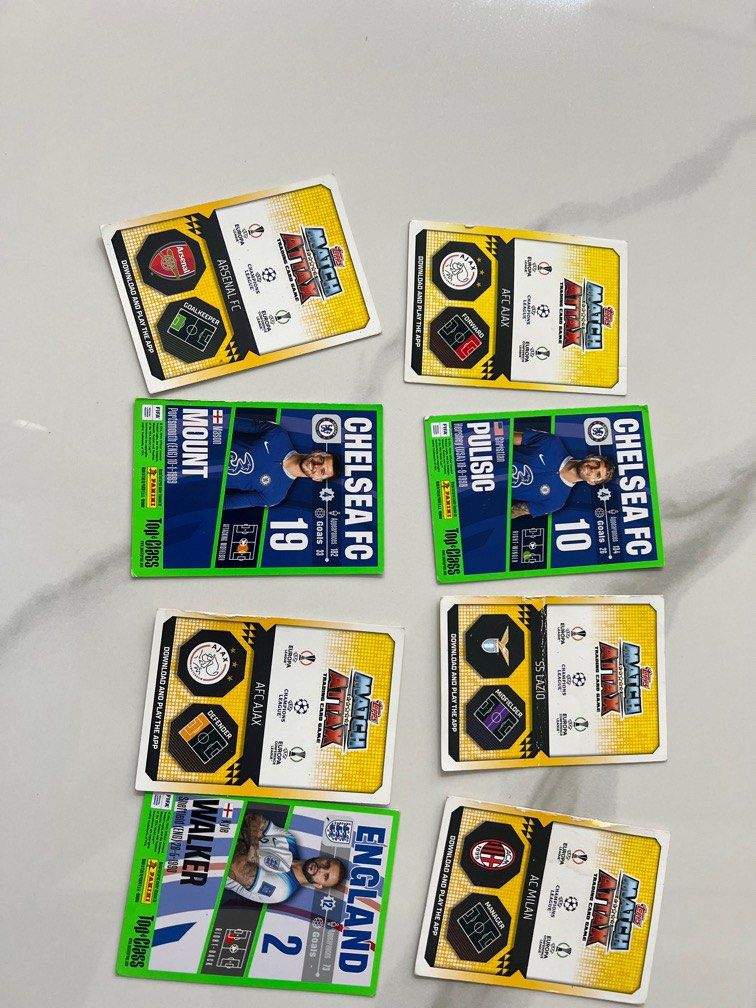 Soccer cards, Hobbies & Toys, Toys & Games on Carousell