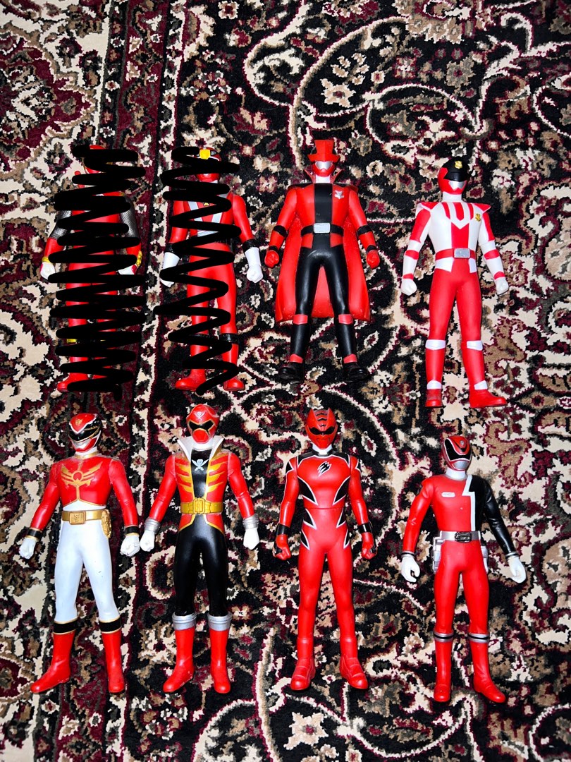 sofubi super sentai / power rangers, Hobbies & Toys, Toys & Games on ...