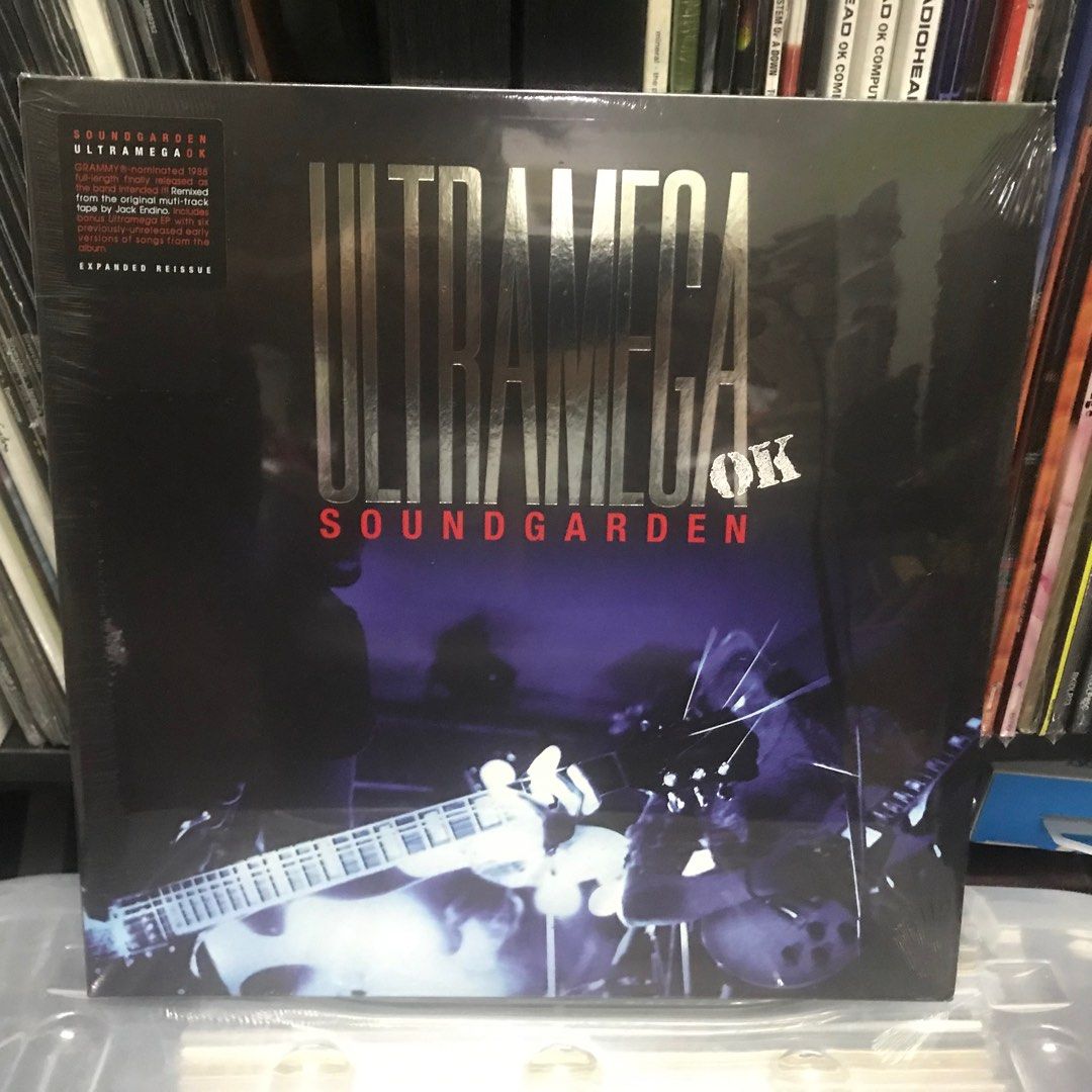 Soundgarden - Ultramega OK LP / Vinyl / Record (expanded edition gatefold 2xLP), Hobbies & Toys ...
