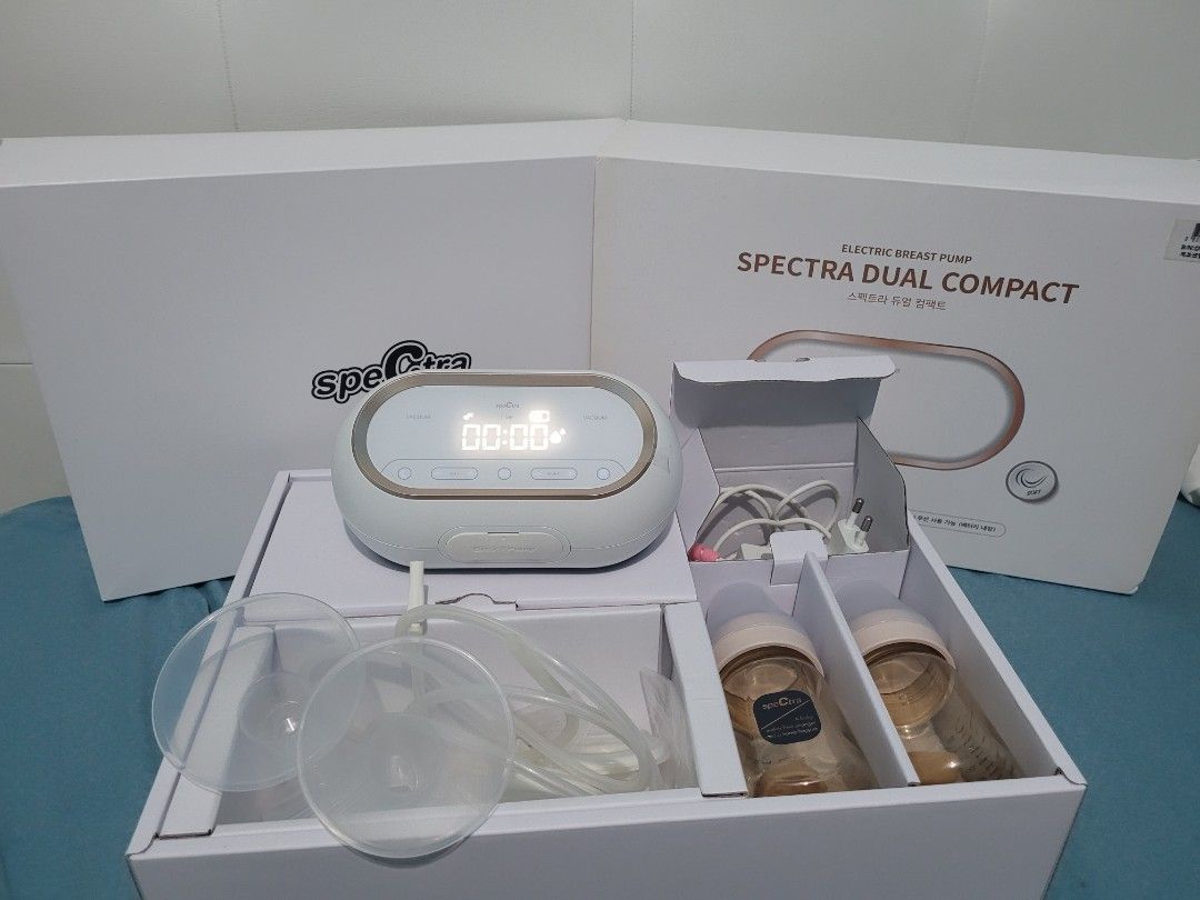 Spectra Dual Compact Breast Pump, Babies & Kids, Nursing & Feeding ...