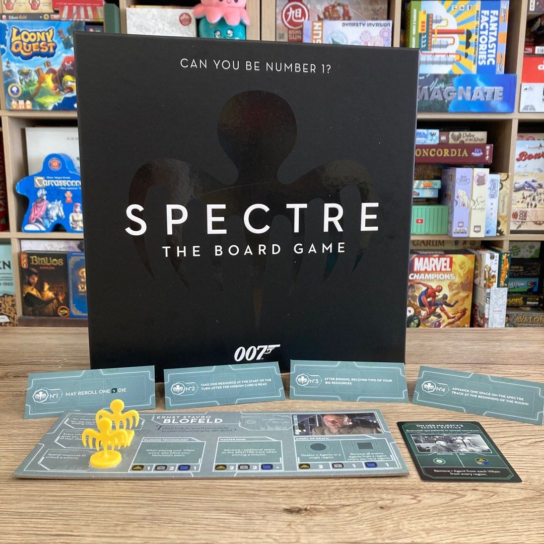 SPECTRE Board Game, Hobbies & Toys, Toys & Games on Carousell