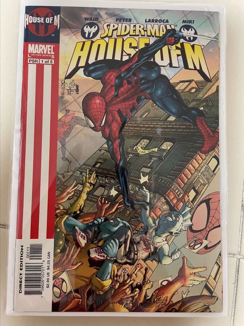 SPIDER-MAN: HOUSE OF M #1 (MARVEL COMICS), Hobbies & Toys, Books ...
