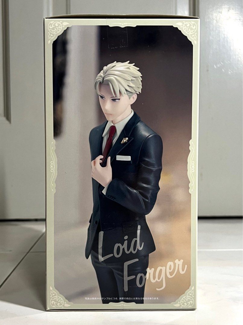 Spy x Family - Sega SPM - Loid Forger in Black Suit, Hobbies & Toys ...