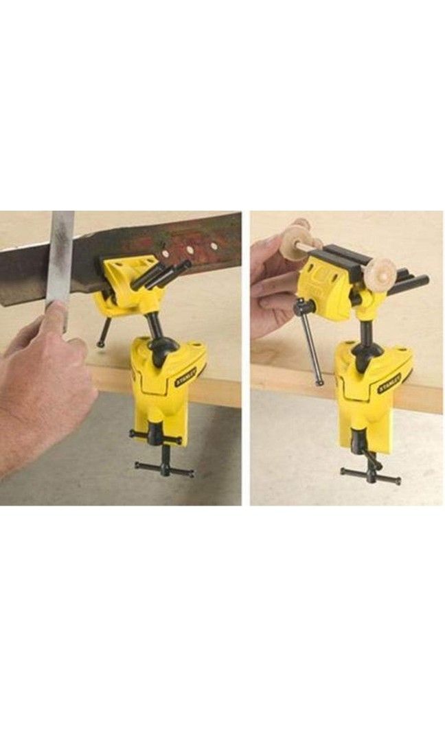 Stanley Max steel Multi Angle Hobby Vice 183-069, Furniture & Home ...