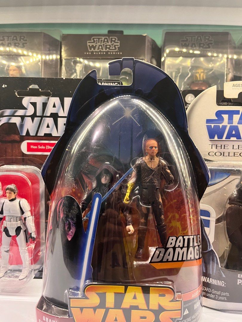 Star Wars 3.75 Burnt Anakin Skywalker (Sealed), Hobbies & Toys, Toys ...