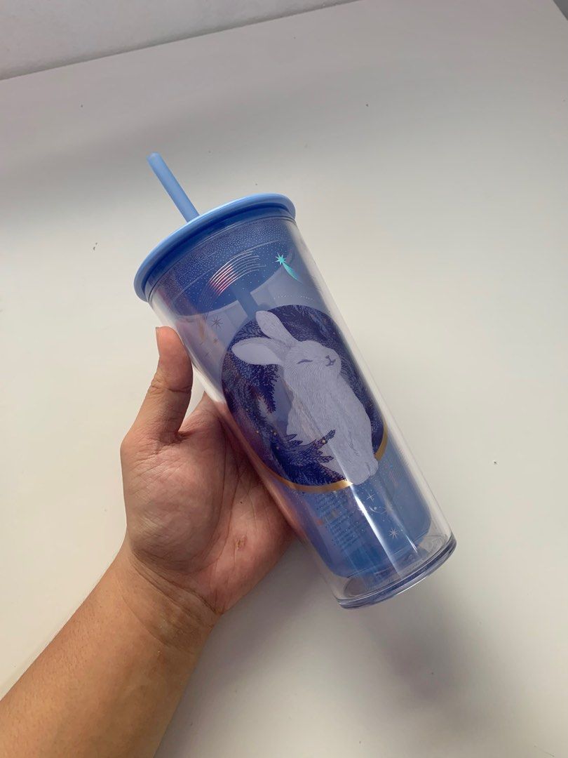 Starbucks Rabbit On The Moon Cold Cup 2023 Collection., Furniture ...