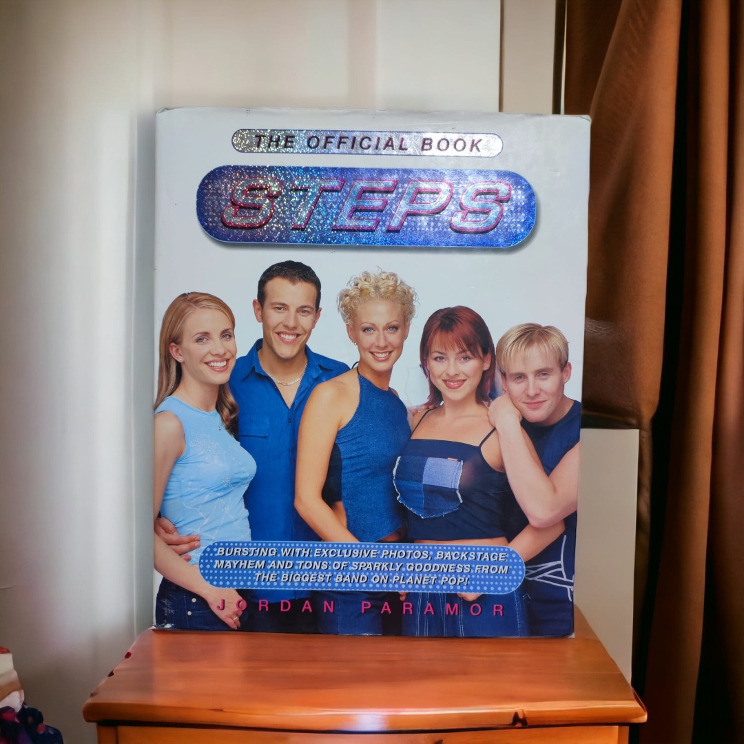 Steps the Official Book 90s Music Vintage 1999 Collectors item One for ...