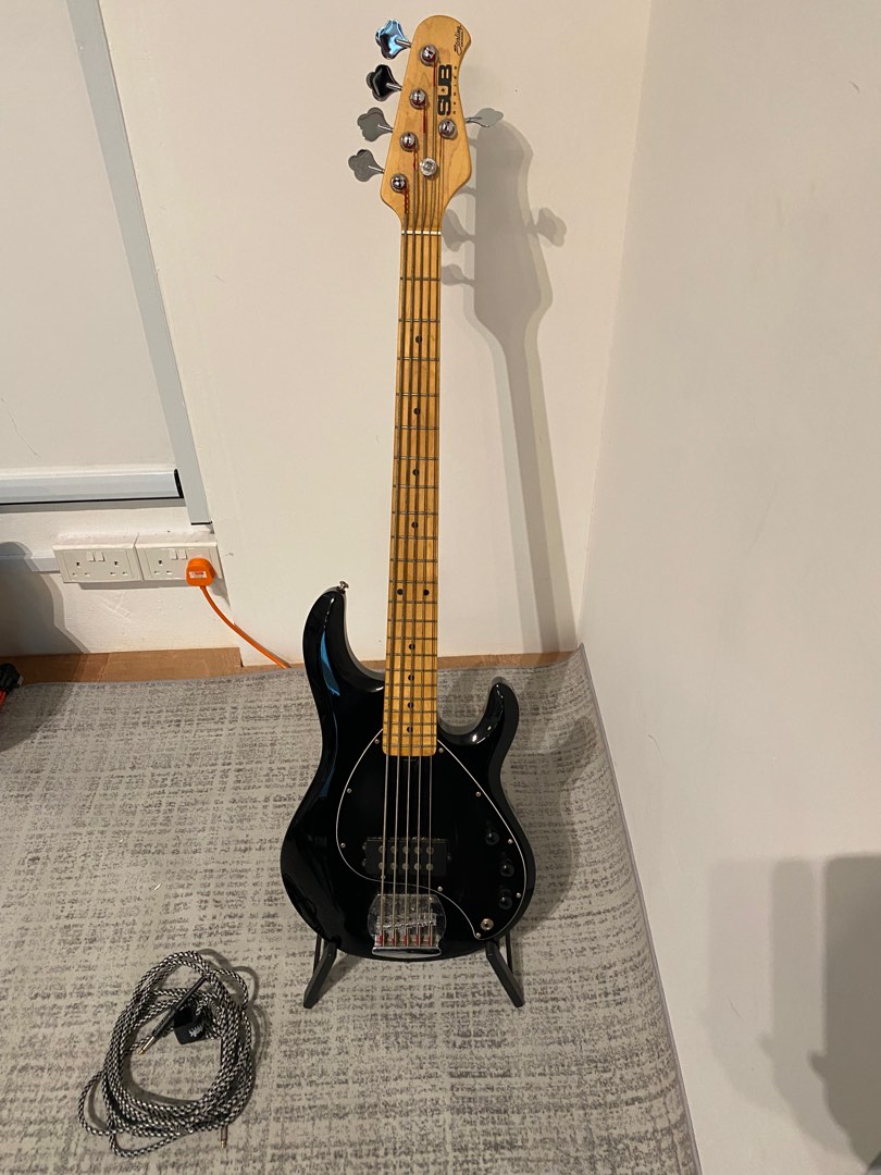 Sterling S.U.B Series RAY5 5-String Electric Bass Guitar, Hobbies ...