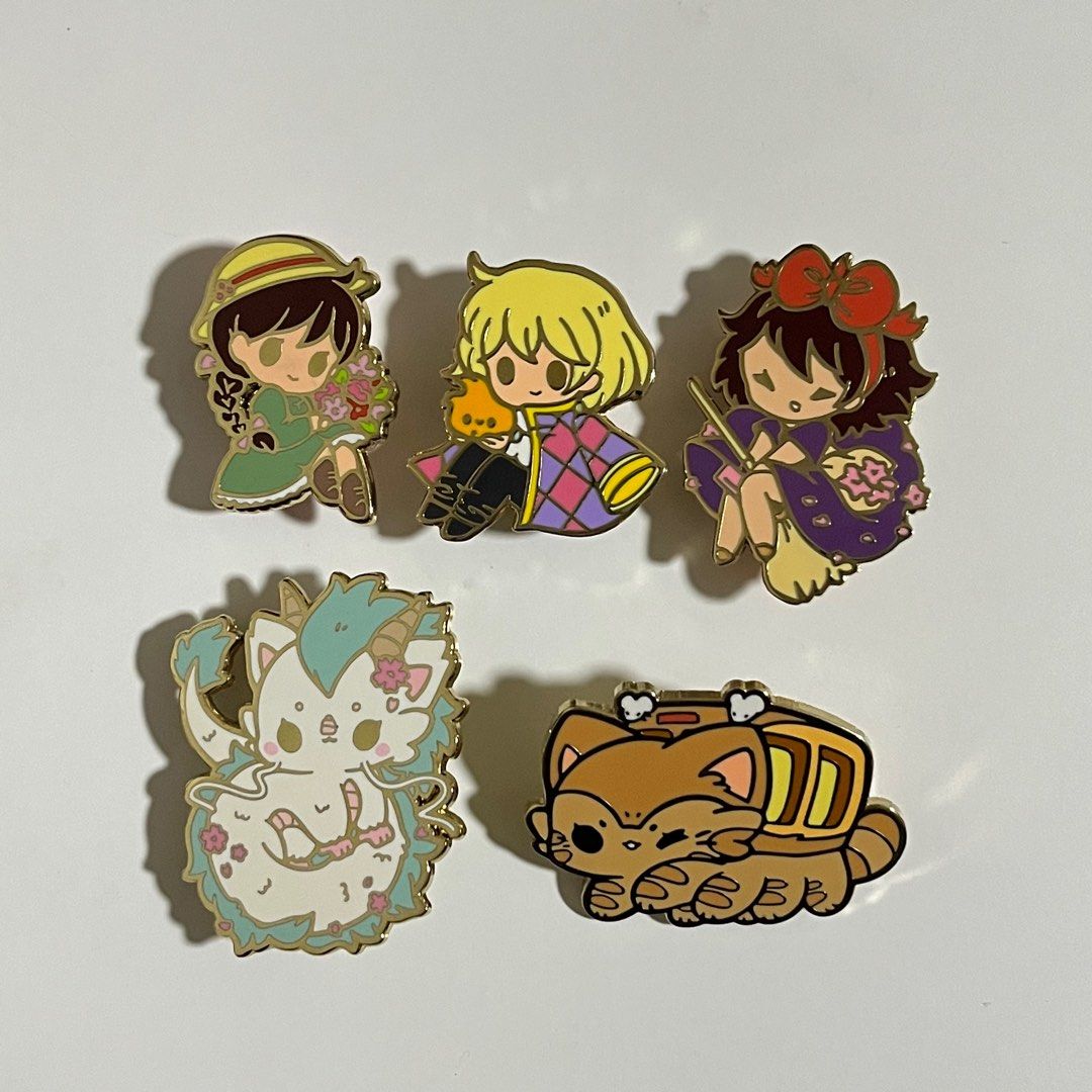 studio ghibli enamel pins, Hobbies & Toys, Memorabilia & Collectibles ...