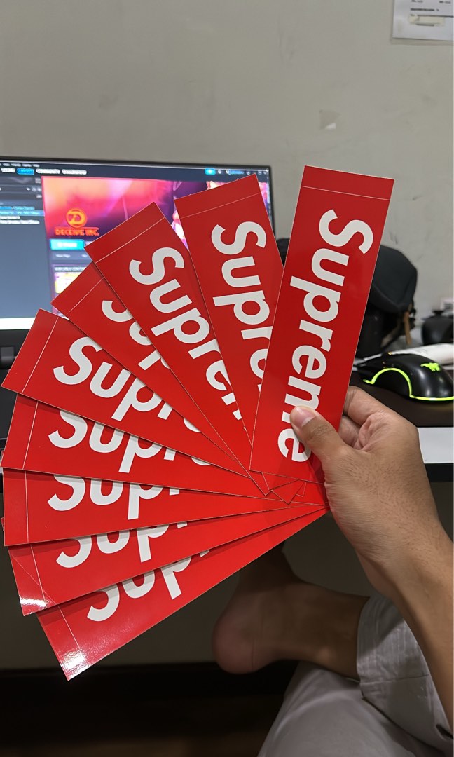 Supreme Bogo Sticker, Everything Else, Others on Carousell