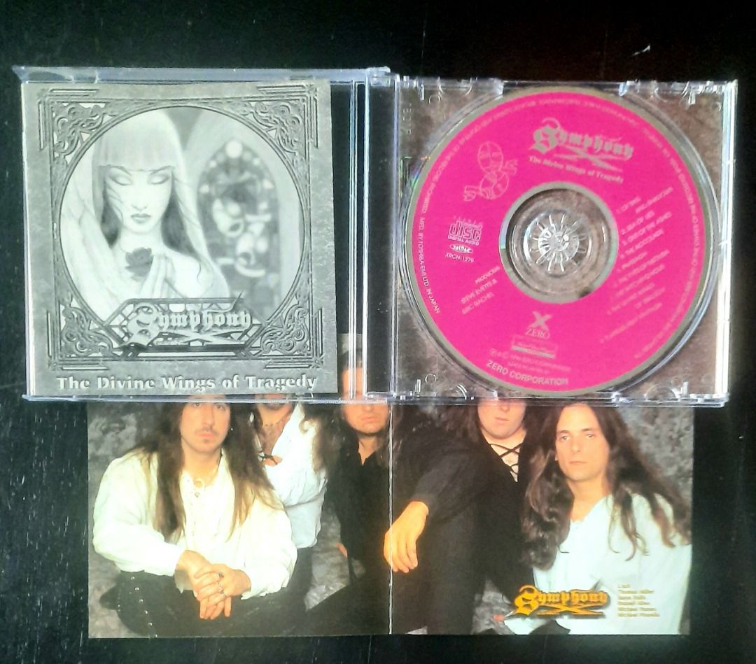 Symphony X – The Divine Wings Of Tragedy XRCN-1279 CD, Hobbies & Toys ...