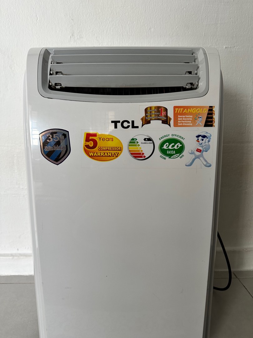 TCL Portable Aircon (12000 BTU), TV & Home Appliances, Air Conditioners ...