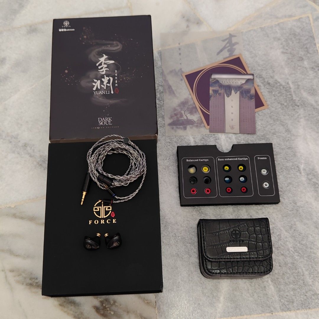 TFORCE - YUANLI Dark Soul Wired IEM (Limited Edition), Audio, Earphones on Carousell