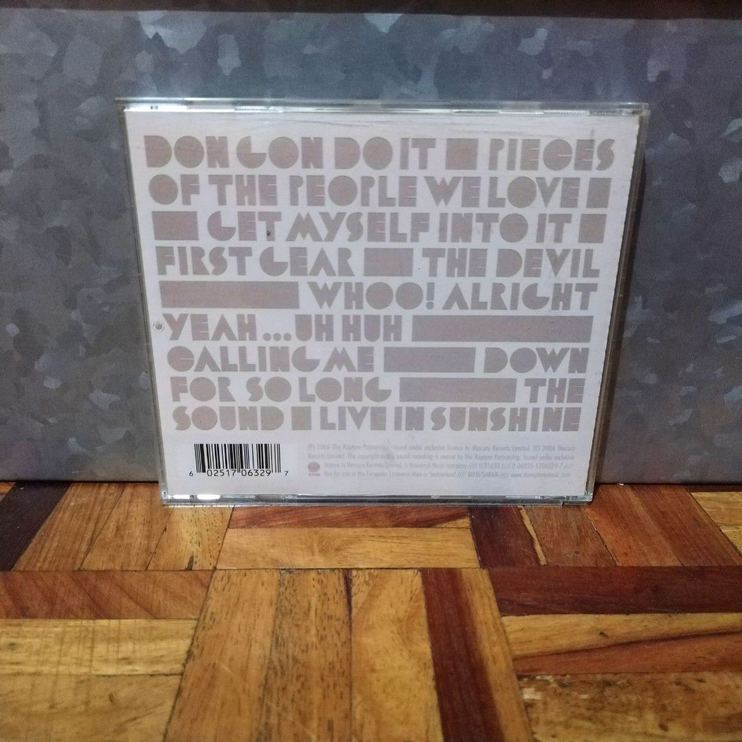 The Rapture - Pieces Of The People We Love CD Album, Hobbies & Toys ...