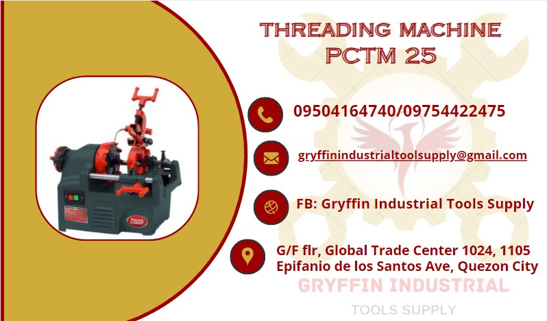 THREADING MACHINE PCTM 25, Commercial & Industrial, Industrial ...