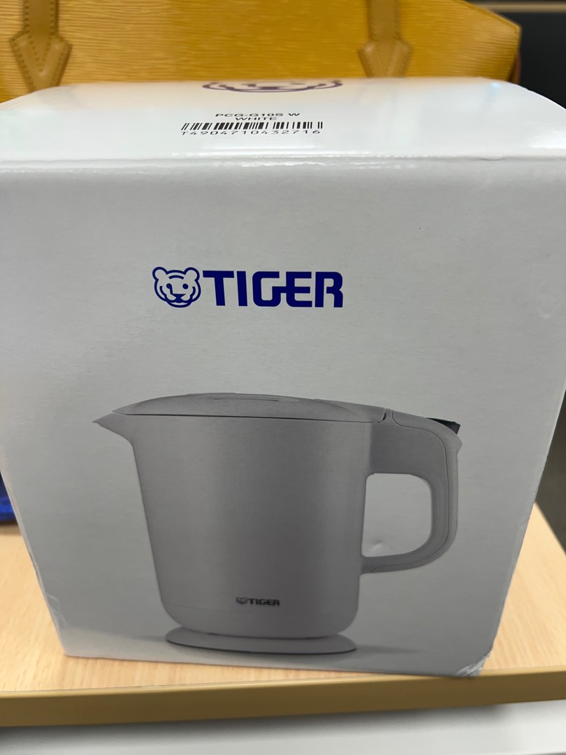 Tiger 1.0L electric kettle white (PCG-G10S), TV & Home Appliances ...