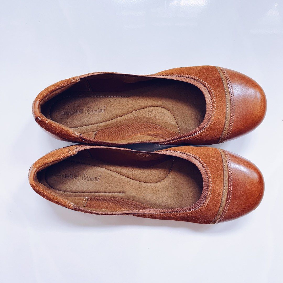 TIMBERLAND Millbury Ballerina Flats - Wide, Women's Fashion, Footwear ...