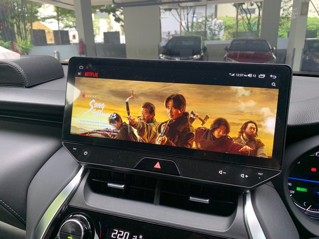 Toyota Harrier Android HUD 12inc, Car Accessories, Accessories on Carousell