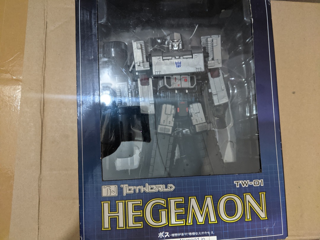 Transformers Toyworld Hegemon TW-01B with FF-02 King Of Evil add on Not ...