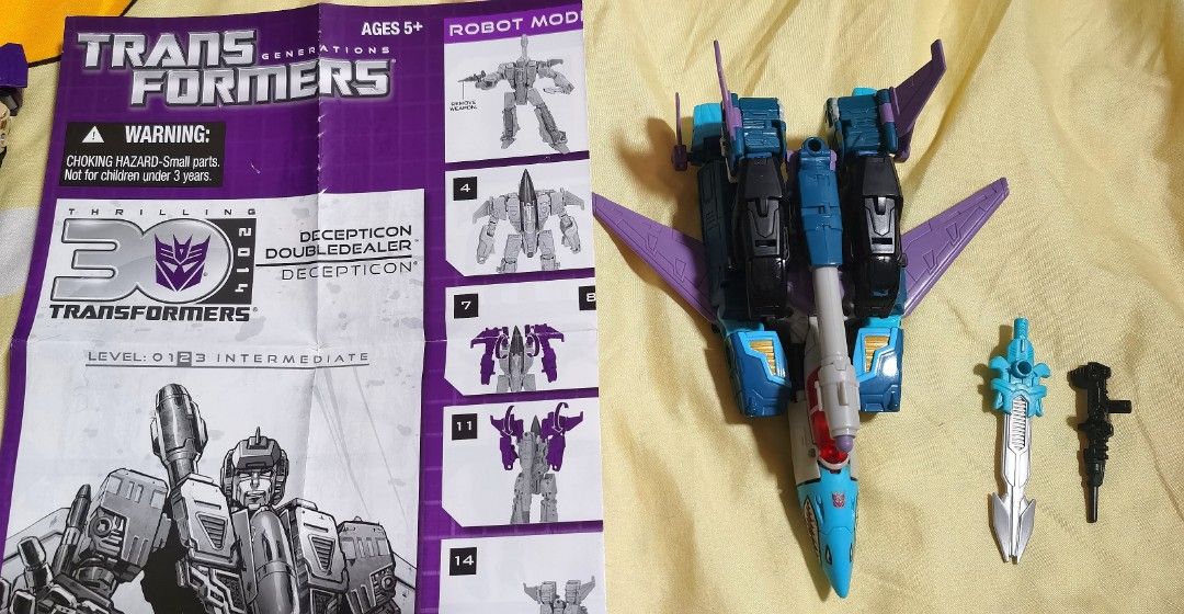 Transformers 30th Thrilling Sandstorm, Springer, DoubleDealer and ...