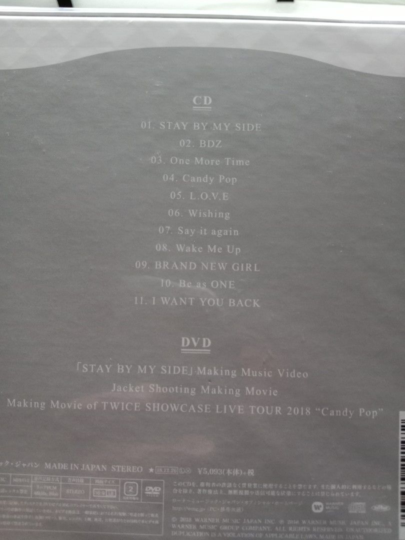 Twice - Bdz -Repackage- - Japan CD+DVD+Book Limited Edition with 9 solo member cards, Hobbies ...