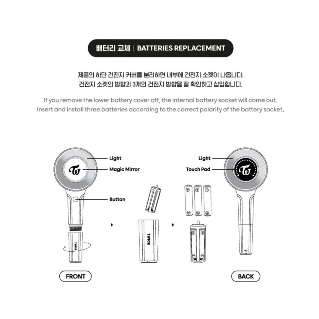 TWICE Official Lightstick Version 3 Candybong Infinity BRAND NEW - On ...